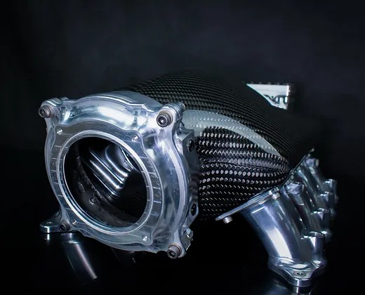 Admissão de carbono Ford Coyote - TTR CNC USA