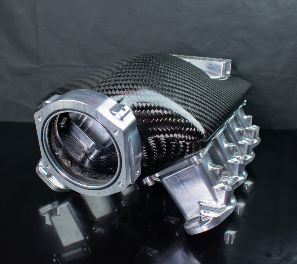 GM LS3 CARBON INTAKE (DOUBLE INJECTOR) - TTR CNC USA